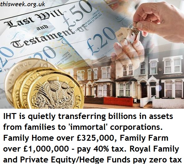 WESTMINSTER DEMO TUE19NOV: Why Labour’s inheritance tax family farm ...